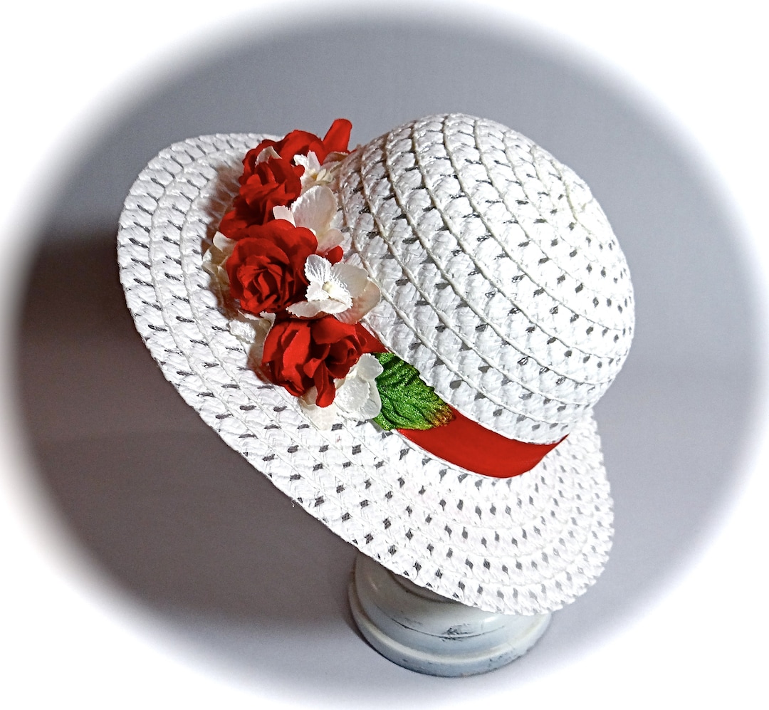 Little Girls Easter Bonnet Sun Hat Tea Party GH-107 - Etsy