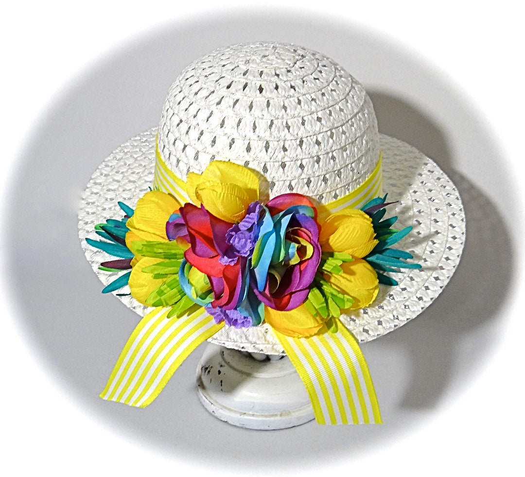 Little Girls Easter Bonnet Sun Hats GH-127 - Etsy