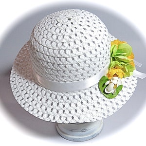 Little Girls Easter Hat Sun Hats Summer Hats GH-124 - Etsy