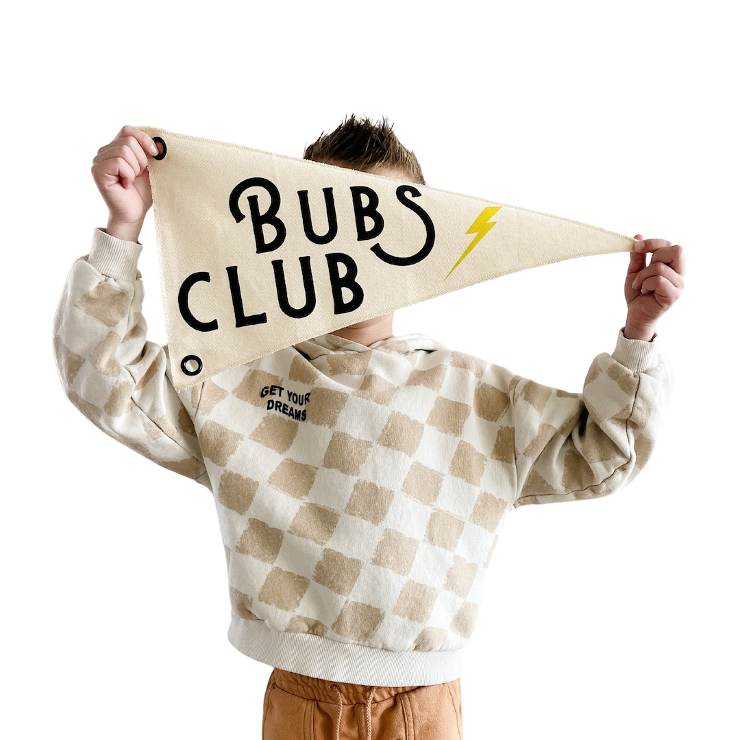 Bubs Club Pennant Flag - Etsy