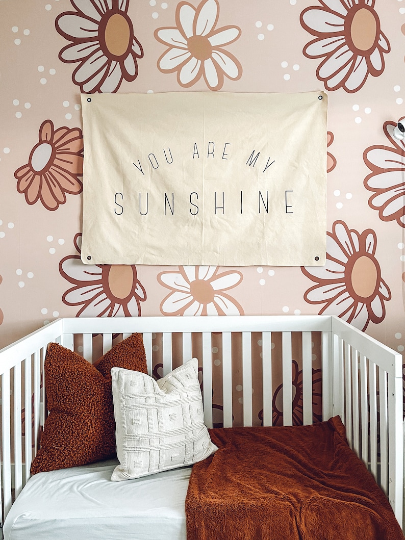 You Are My Sunshine Canvas Banner natural - Etsy