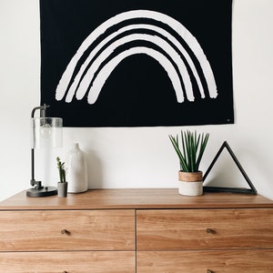 Rainbow Canvas Banner - Etsy
