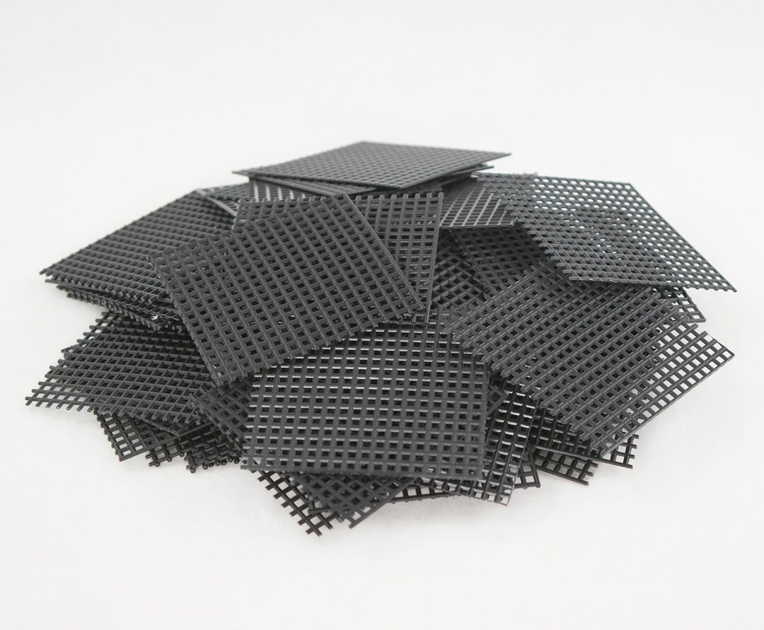 Yubonzai US Made 2.5"x 2.5" Plastic Drainage Mesh/screen/net for Potted ...