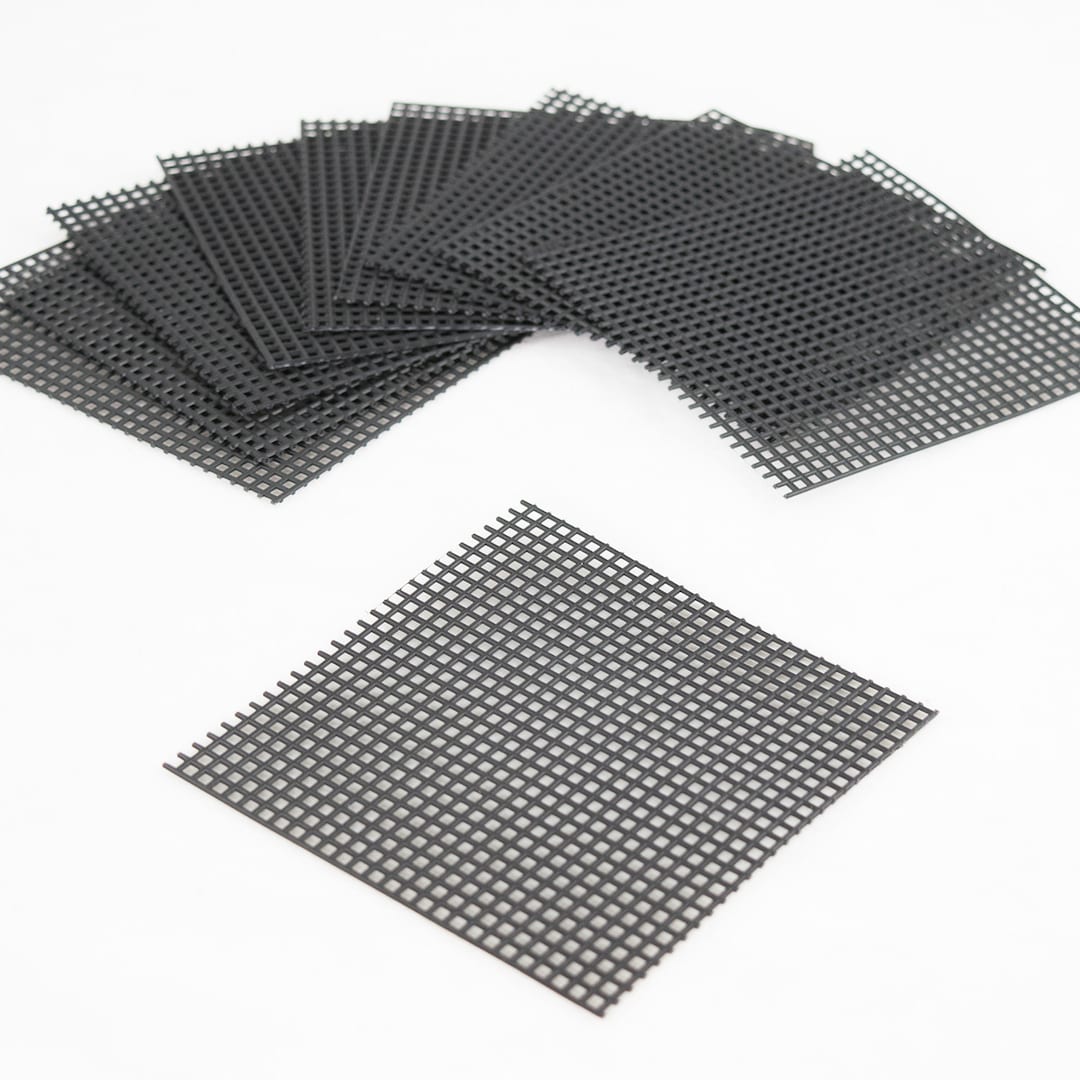 Yubonzai US Made 3"x 3" Plastic Drainage Mesh/screen/net for Potted ...