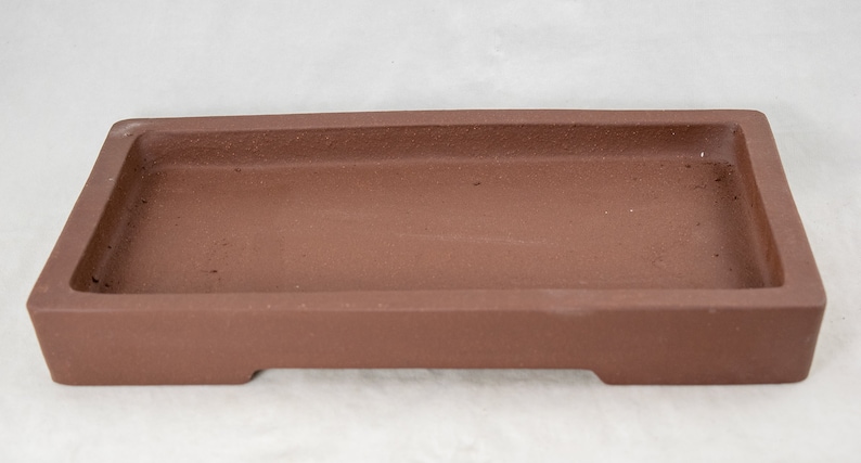 Yubonzai Rectangular Zisha Suiban Tray for Bonsai Tree, Saikei, Bonseki ...