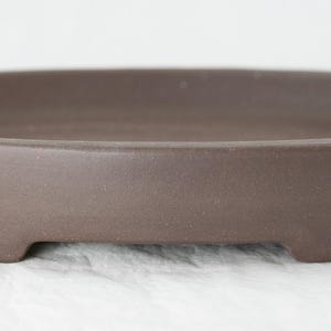 Yubonzai Oval Zisha Suiban Tray for Bonsai Tree, Saikei, Bonseki and ...