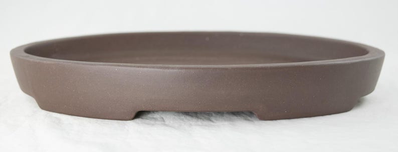 Yubonzai Oval Zisha Suiban Tray for Bonsai Tree, Saikei, Bonseki and ...