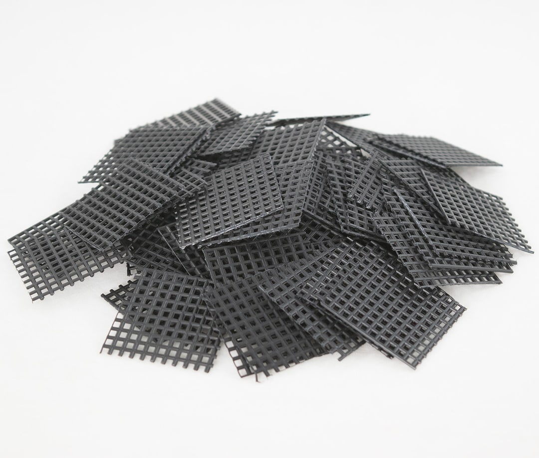 Yubonzai US Made 1.5"x 1.5" Plastic Drainage Mesh/screen/net for Potted ...