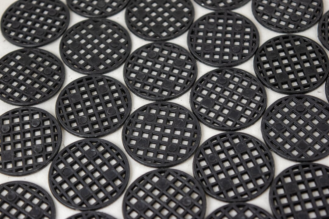 Yubonzai Round Black Plastic Drainage Mesh/screen/net for Potted Plants ...