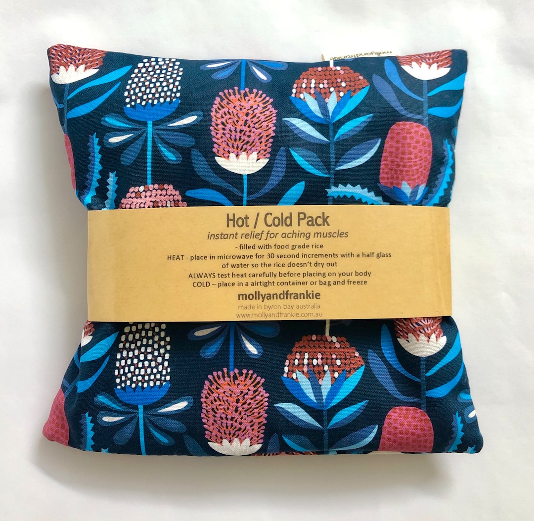 Rice Hot / Cold Pack, Heat Pack Banksia - Etsy