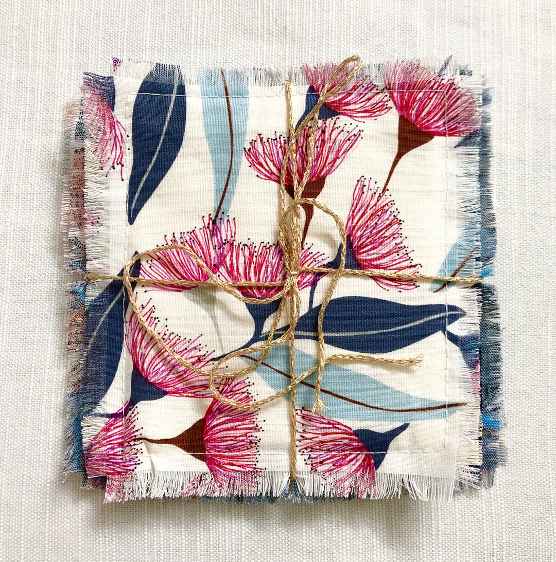 Australian Native Drink Coaster Double Sided - Etsy