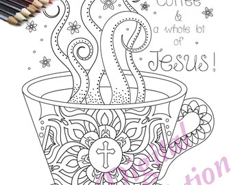 Christian Zentangle - Etsy
