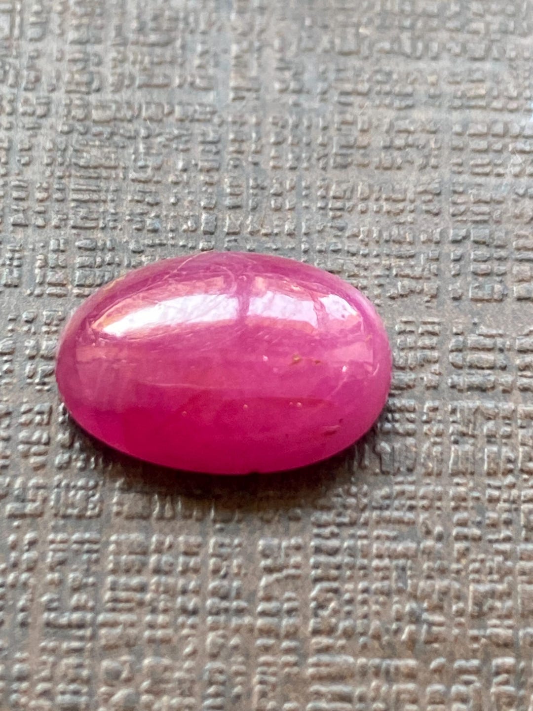 Very Rare Natural Ruby Oval Cabochon Blood Red Ruby Beautiful Ruby ...