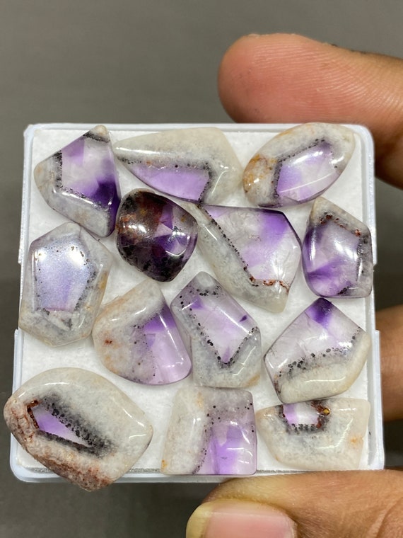 Amethyst with black specks store