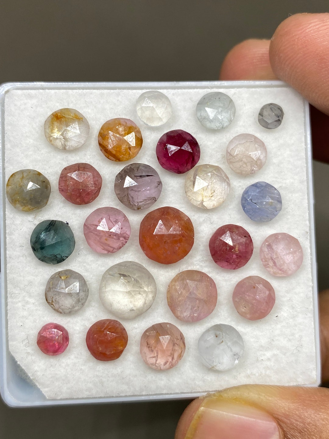 Gorgeous Rare Burma Mines Spinel Round Shape Rosecut Weight 27 Carats ...