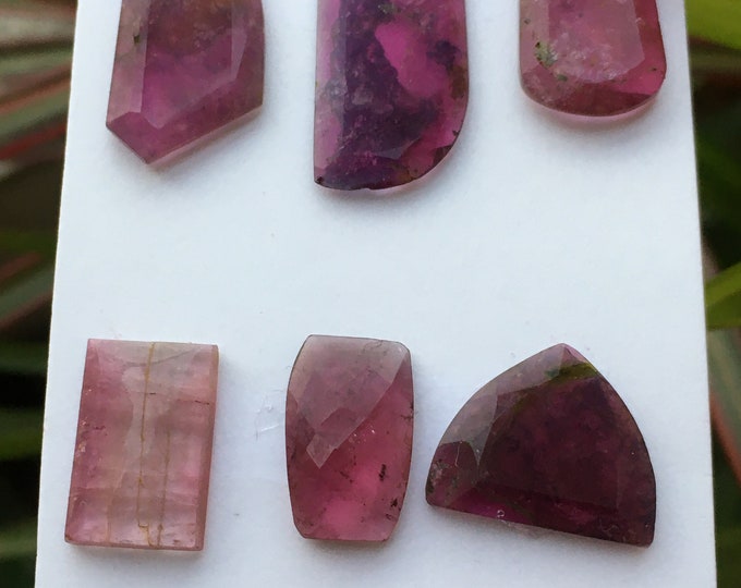 Extremely Rare Geometric Shape Faceted Polished Pink Tourmaline ...
