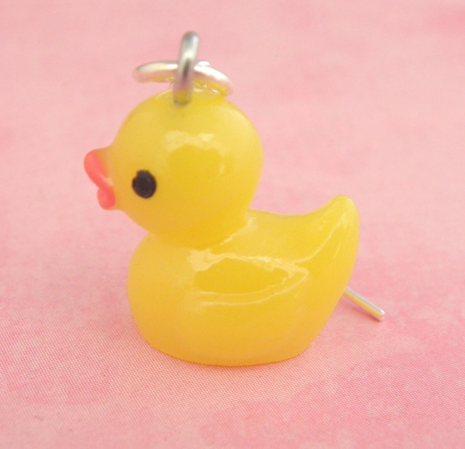 Yellow Toy Duck Duckling Earrings - Vintage Inspired - Retro Kitsch 50s ...