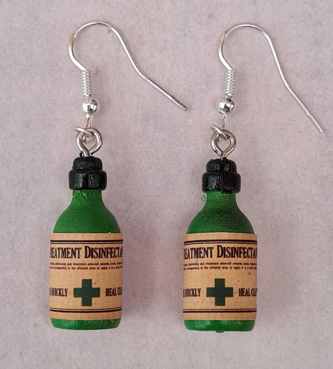 Resident Evil First Aid Med Earrings - Video Game Jewellery - Biohazard ...
