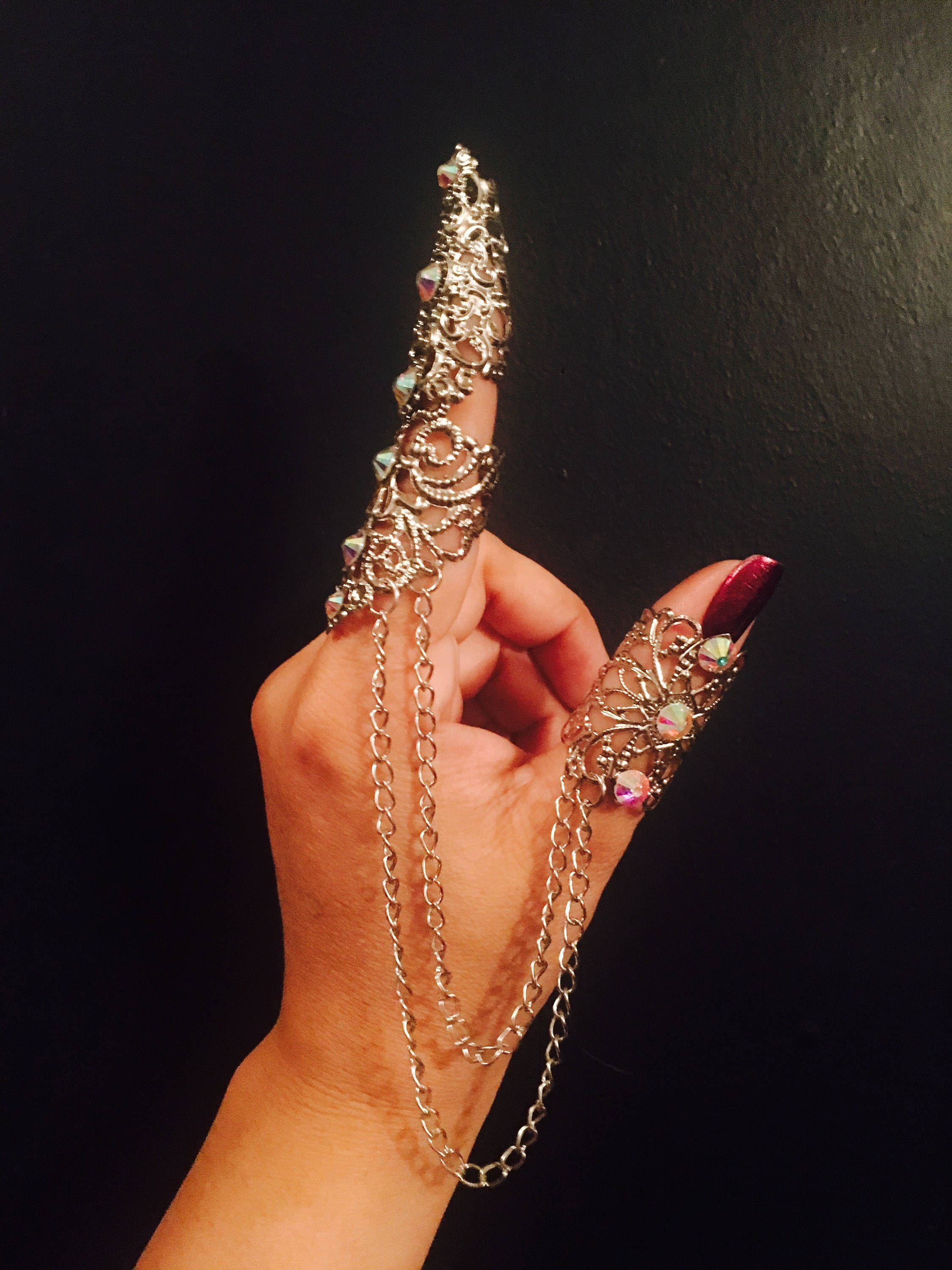 Chained Armor Rings, Thumb Rings,claw Rings, Armor Claws, Shield Rings ...