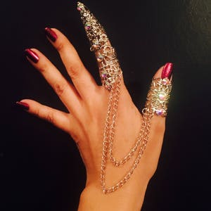 Chained Armor Rings, Thumb Rings,claw Rings, Armor Claws, Shield Rings ...
