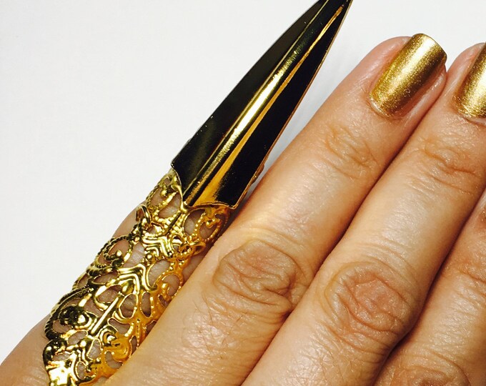 Shield Claw Ring,pinky Claw Ring,pinky Ring,armor Ring,nail Guard,full ...