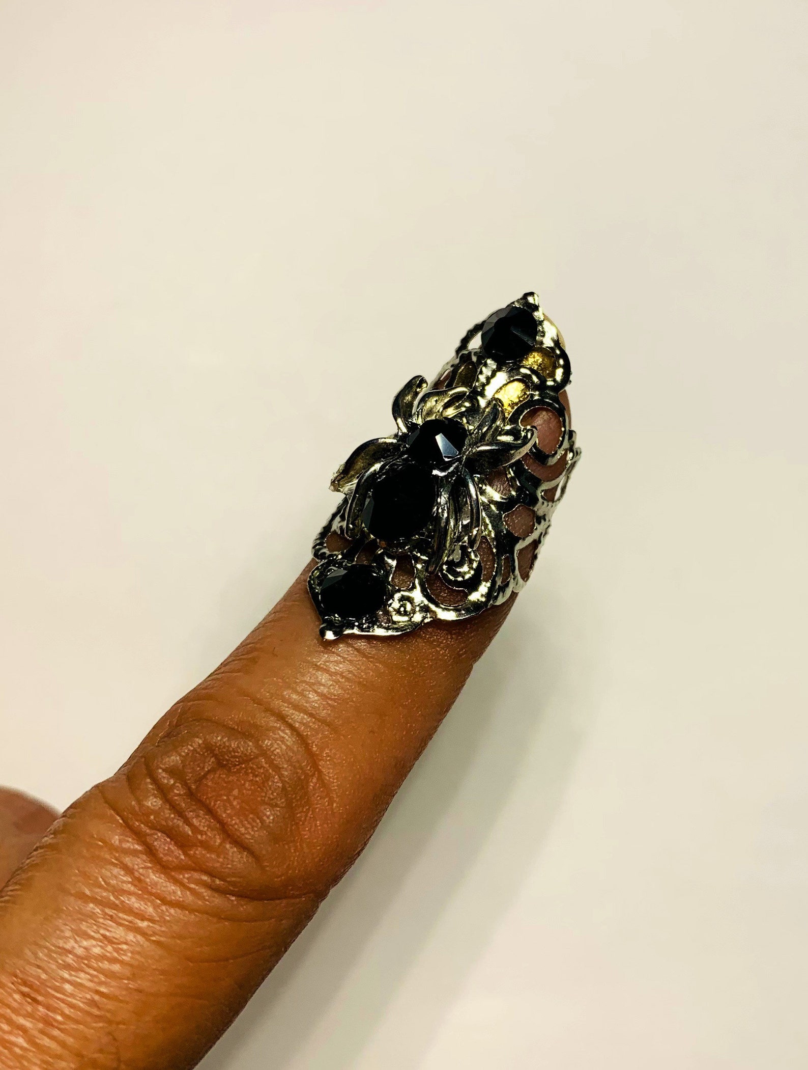 Spider Claw Ring, Nail Guard,nail Ring,finger Tip,claw Ring,spider Ring ...