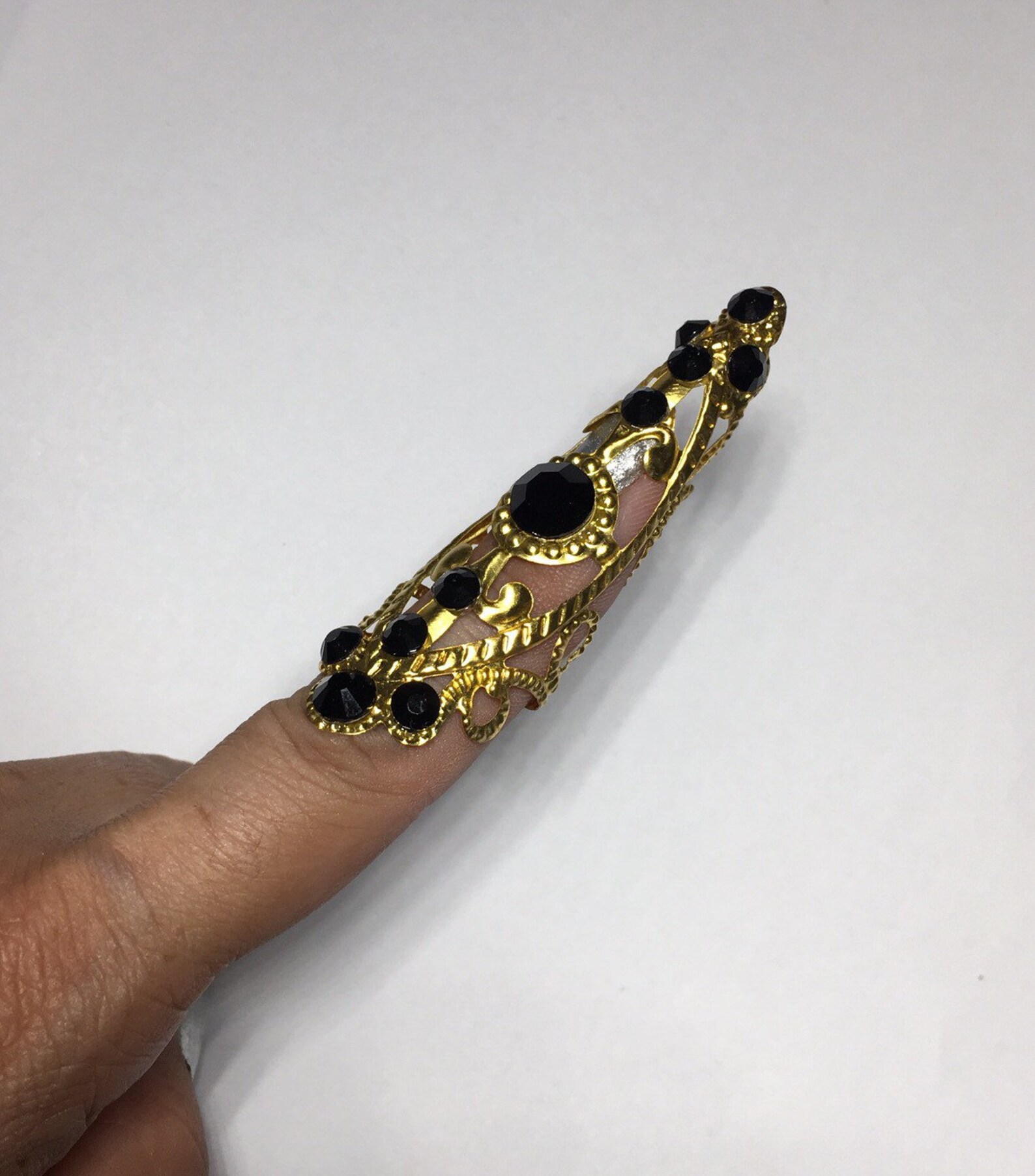 Swirl Claw Ringnail Ringcrystal Clawnail Tipnail Clawclaw | Etsy