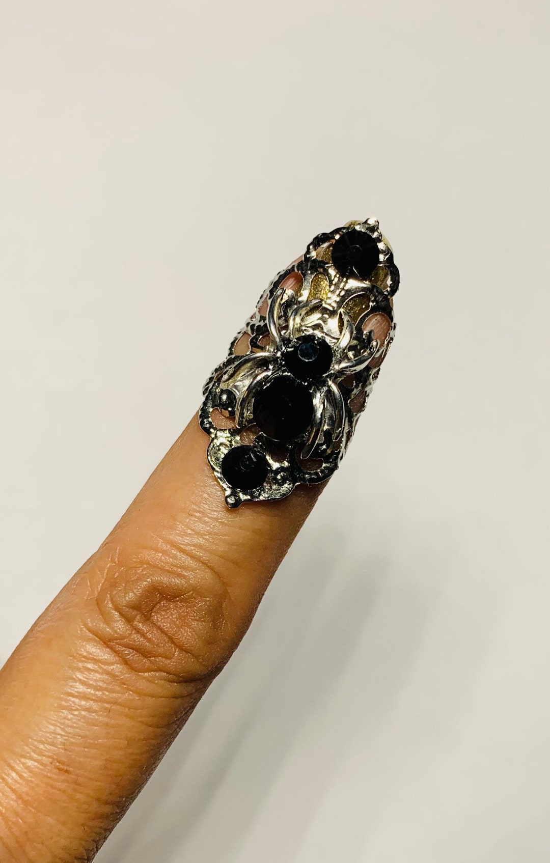 Spider Claw Ring, Nail Guard,nail Ring,finger Tip,claw Ring,spider Ring ...