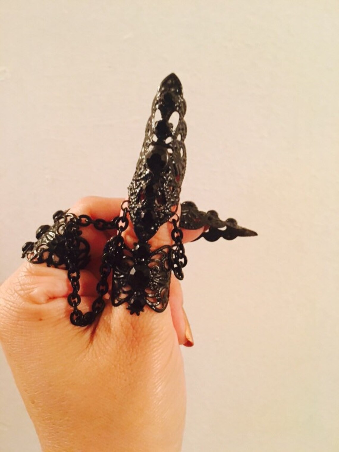 Doble Arrow Claw Ring and Thumb Clawslave Thumb Ring Made - Etsy