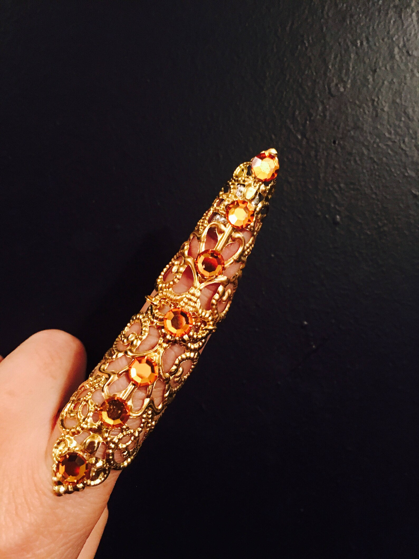 Shield Ringfull Nail Guard Full Finger Ringarmor - Etsy