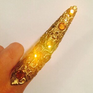 Shield Nail Guard, Full Finger Ring or Armor Ring,vintage Style ...