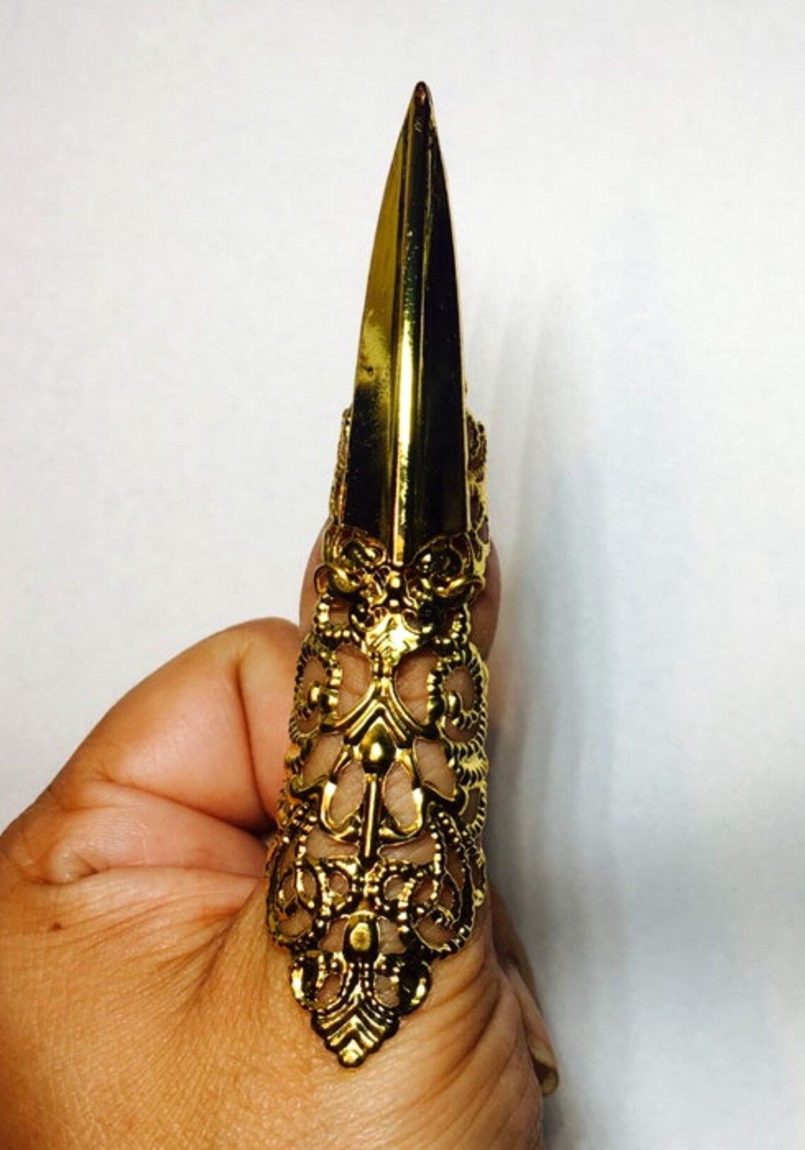 Thumb Armor Claw Ringshield Ringthumb Ringfiligree - Etsy