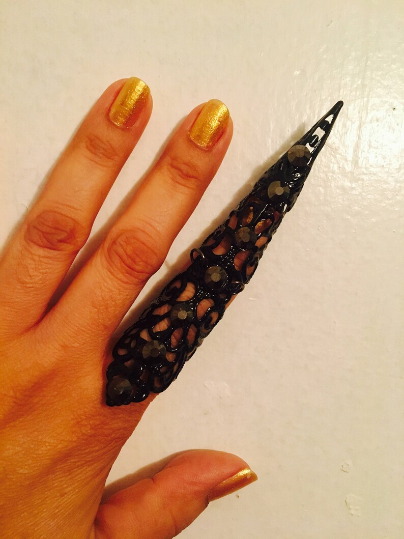 Spike Nail Guard,shield Ring,armor Ring,full Finger Ring or Claw Ring ...