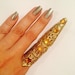 Shield Nail Guard, Full Finger Ring or Armor Ring,vintage Style ...