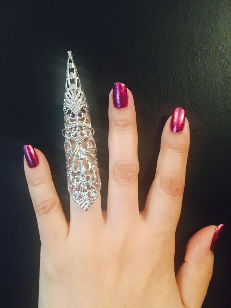 Countess armor claw ring shield ring claw ringthumb | Etsy