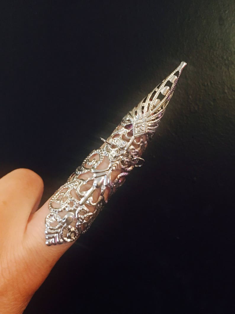 Countess armor claw ring shield ring claw ringthumb | Etsy