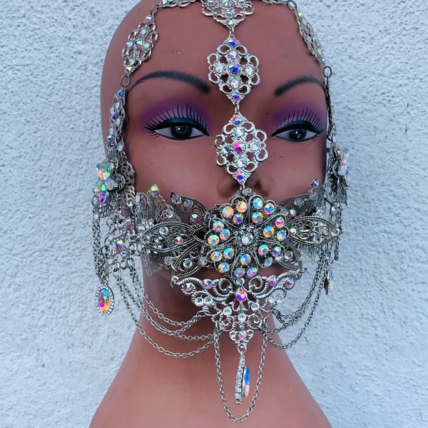 Crystal Mask - Etsy