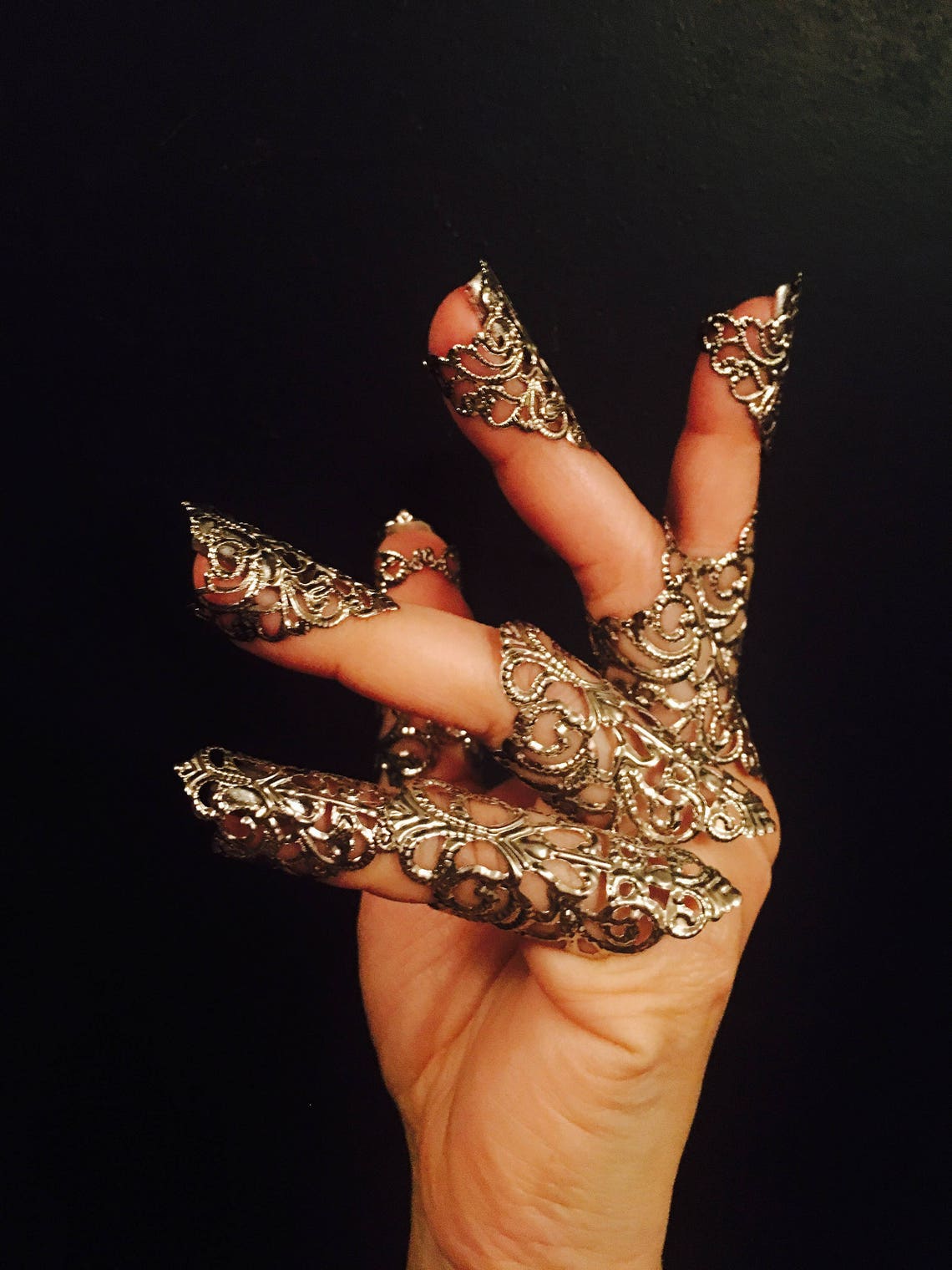 Arrow Rings and Claws for 1 Hand 10pcs. 5 Rings 5 Clawsnail - Etsy