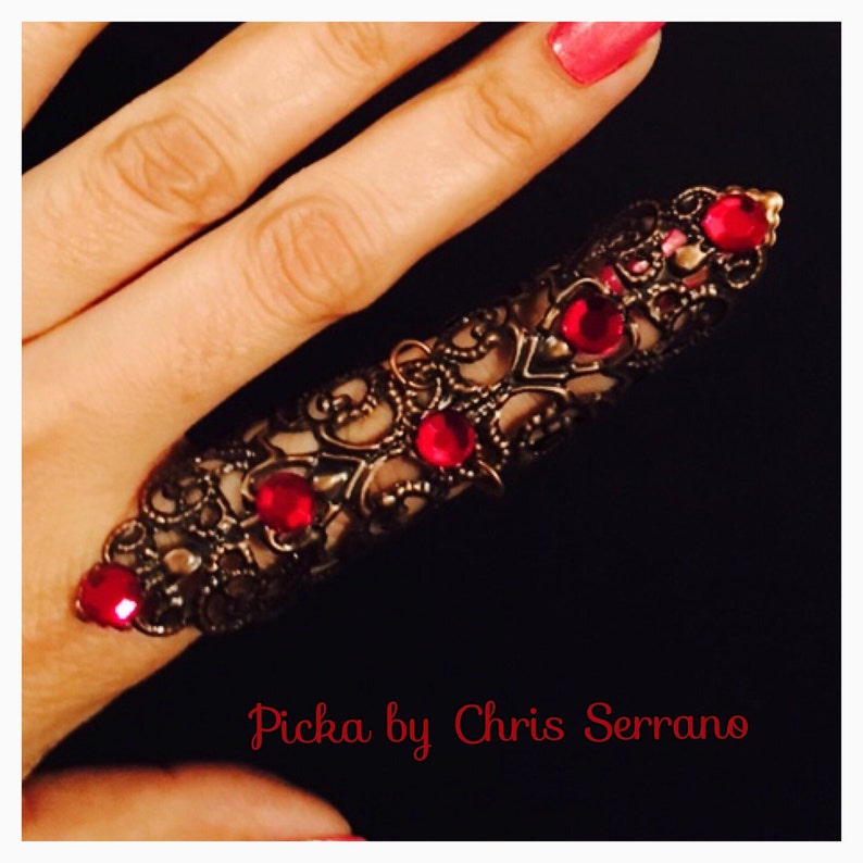 Shield Ringnail Guardfull Finger Ringarmor Ringfinger - Etsy