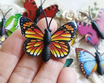 Plastic butterflies | Etsy