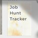 Job Application Tracker,job Hunt Tracker, Job Planner, Application ...