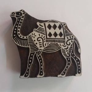 Camel Stamp, Printing Blocks, Wooden Stamps, Craft Supplies, India - Etsy