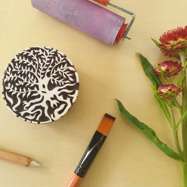 Tree of Life Stamp - Etsy