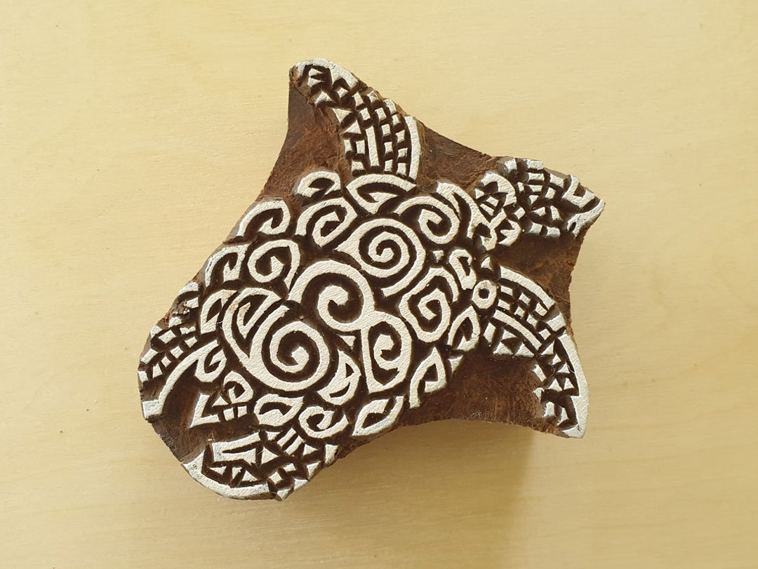 Turtle Stamp, Sea Turtle, Printing Blocks, Wooden Stamp, Woodblock ...