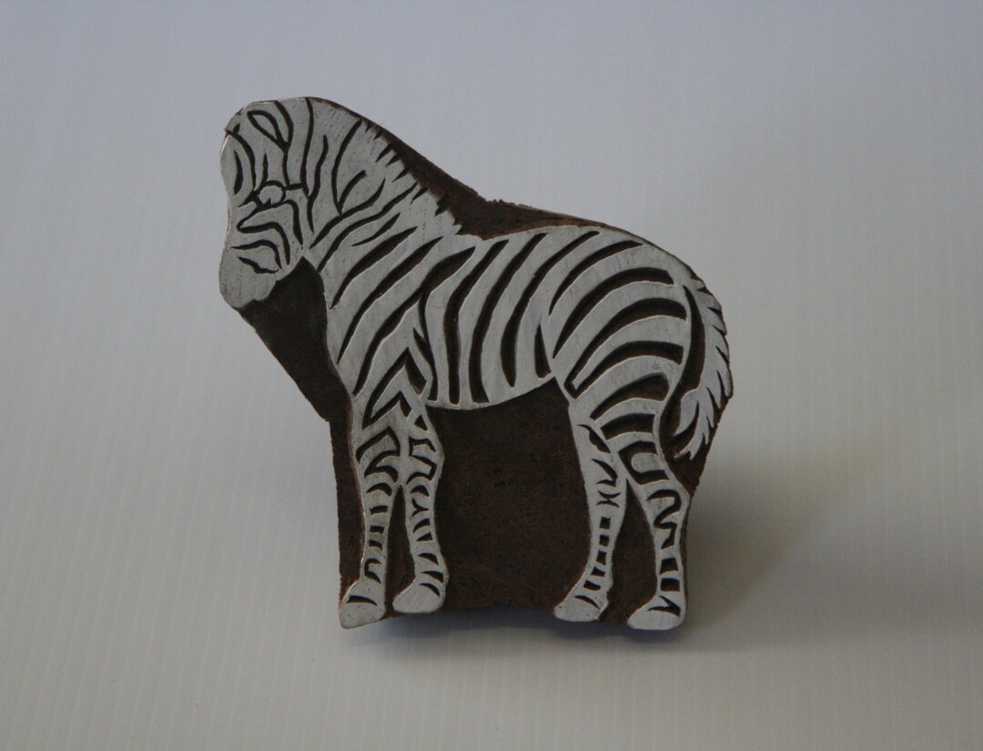 Zebra Stamp, Stamp Blocks, Wooden Stamp - Etsy