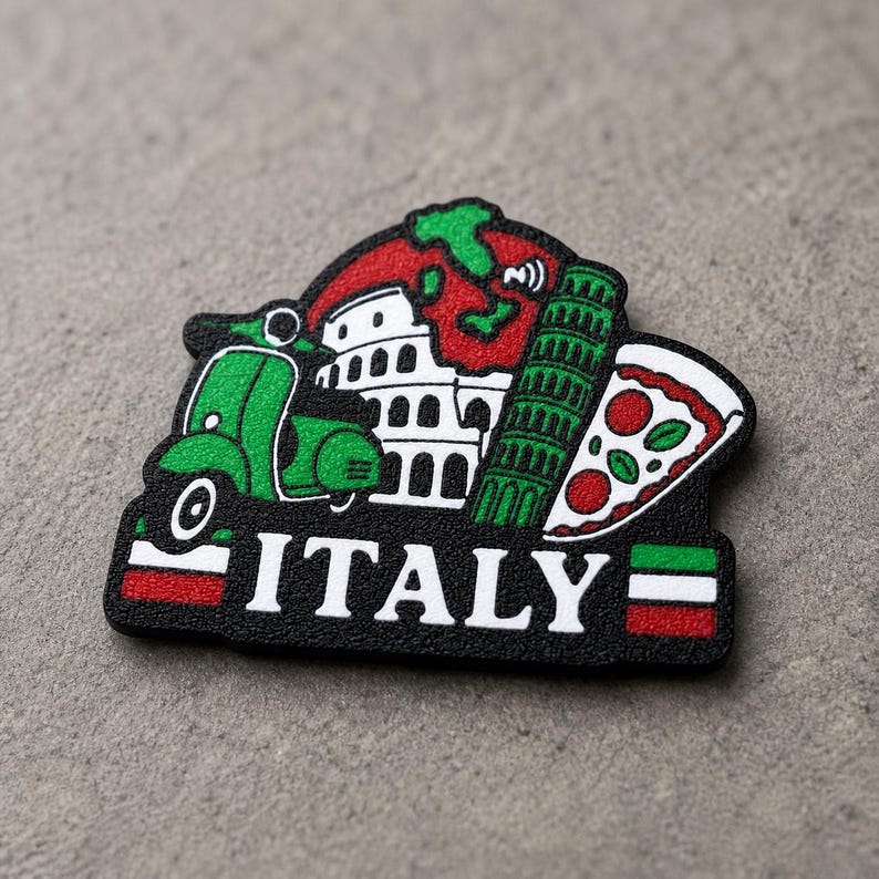 Tap3dx Italy Smart Magnet – 3D Colosseum & Pisa Fridge Magnet - Etsy