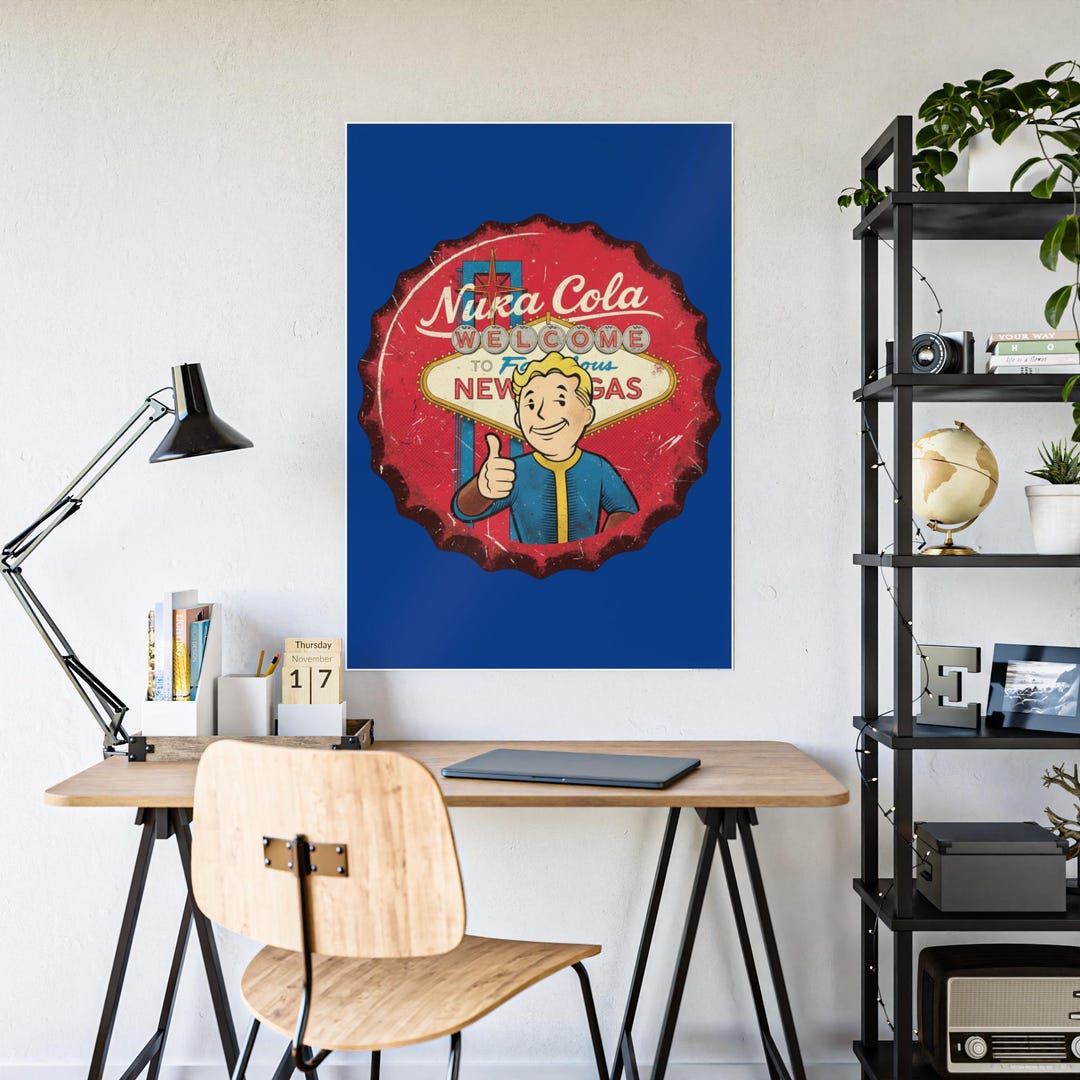 Fallout Poster Nuka Cola Pip Boy New Vegas Gloss Poster - Etsy