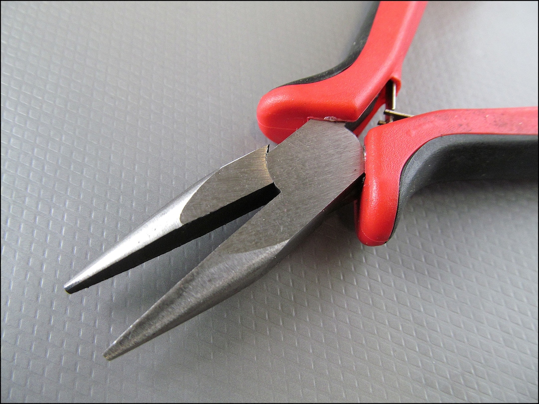 1 X Simple Jewelry Pliers With Flat Inside - WZ07 - Etsy