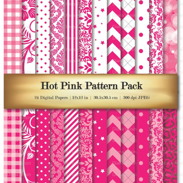 Fuchsia Hot Pink - Etsy