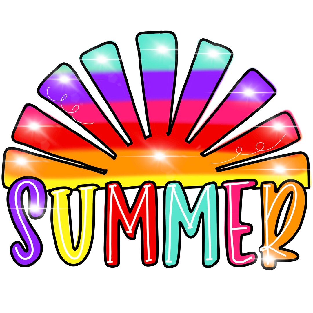 Summer Sun; Digital Template; Sunshine; Summer - Etsy